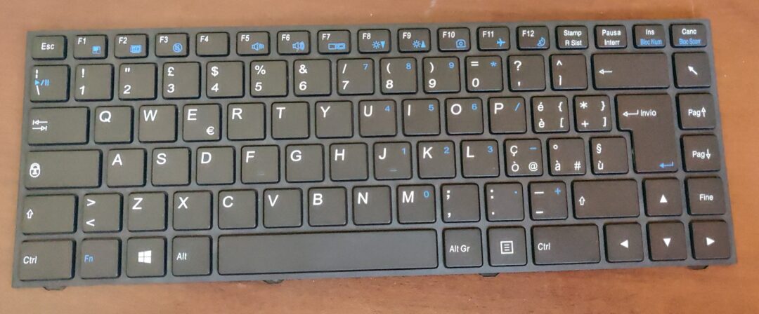 Clavier QWERTY IT (Italie) pour Clevo N240 - Ekimia Unifit - Ekimia